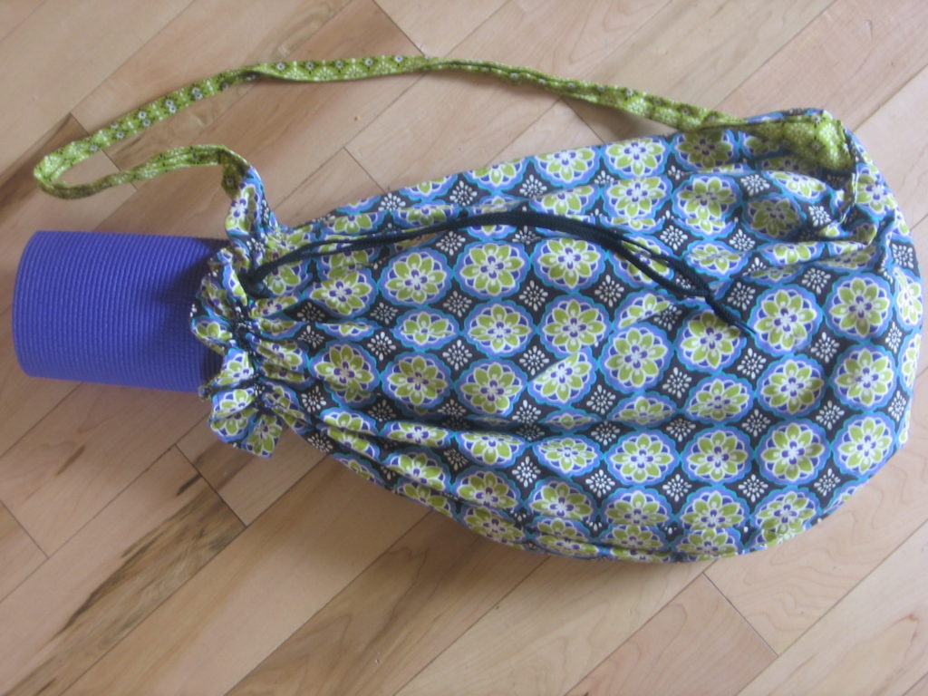 Handmade yoga bag